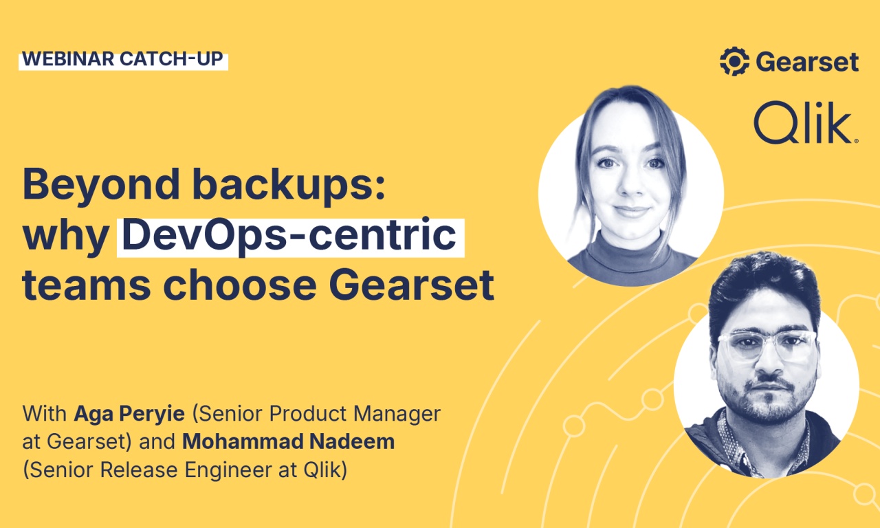 Webinar: Why DevOps-centric teams choose Gearset | Gearset