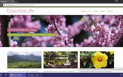 Creating Animated HTML5 Page Transitions - Introducing the HTML5 ...