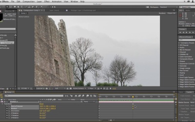 Camera Flythrough In After Effects - Blending Images into 3D