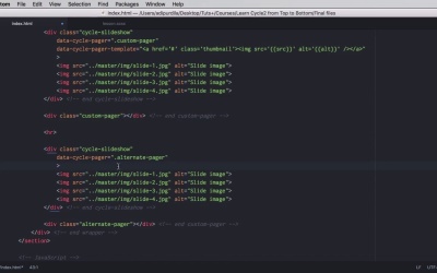 Learn Cycle2 for jQuery From Top to Bottom - Using Pagers