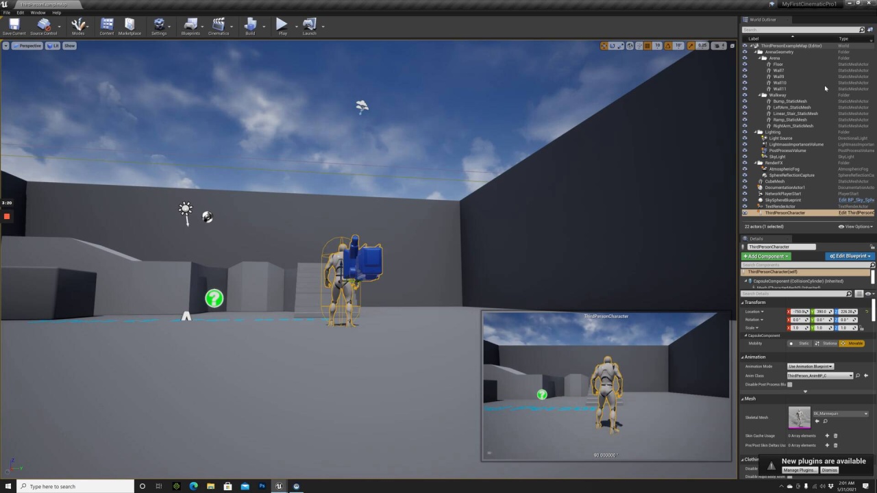 01 Preparing Your Scene + Quick Unreal Engine Intro – Moon's Mooniverse