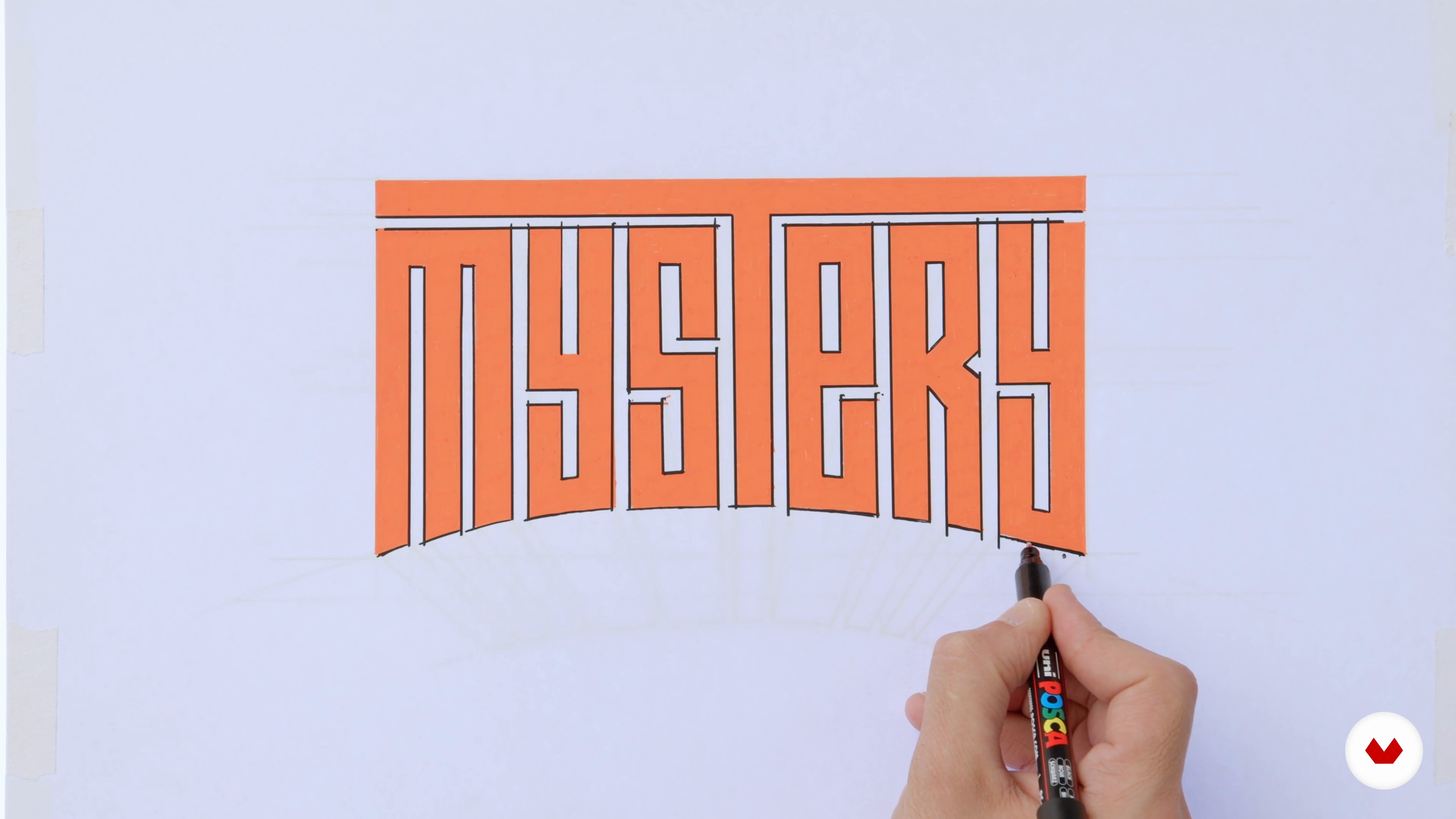 Inking 3D Lettering Create A Striking Composition tarwane