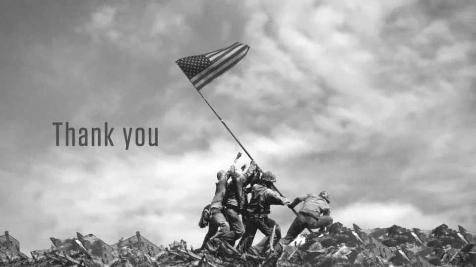 Memorial Day Soldiers Thank You