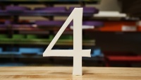 Plastic Numbers - Any Size. Any Font. | Woodland Manufacturing