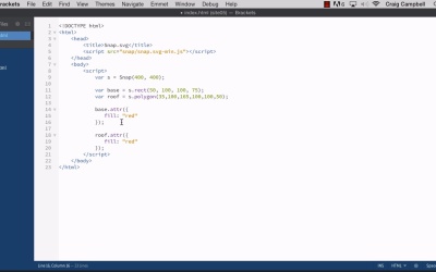 Animating With Snap.svg - Grouping Shapes