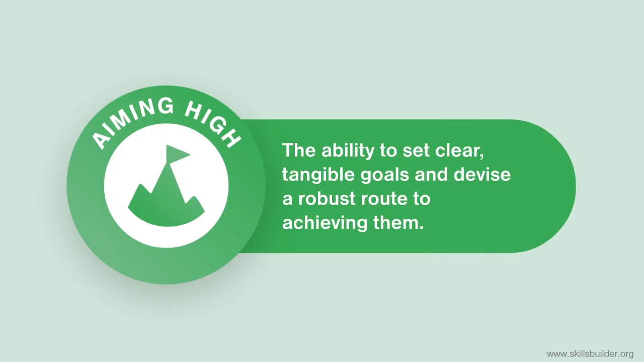 Aiming High Overview - Skills Builder Hub Aiming High Overview - Skills Builder Hub