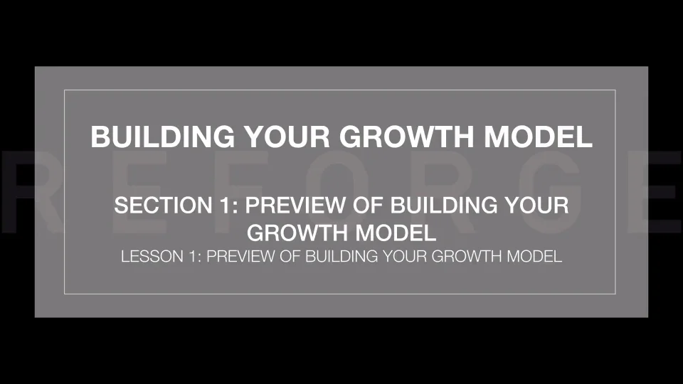 Defining Your Growth Model - Preview of Defining Your Growth Model ...