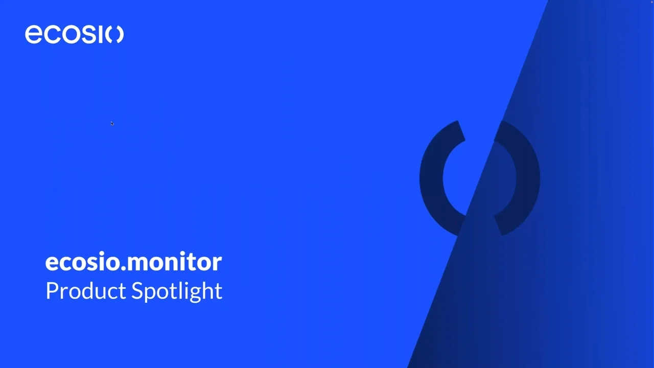 Webinar Recording | Product Spotlight: The ecosio.monitor – ecosio
