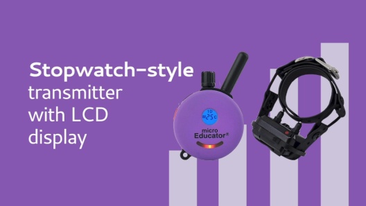 EDUCATOR ME-300-DMBC E-Collar Mini Double Bungee Dog Training Collar ...