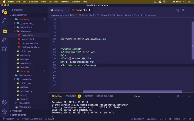 [Basic Django] - List all movies - 13/14 | Code4Startup