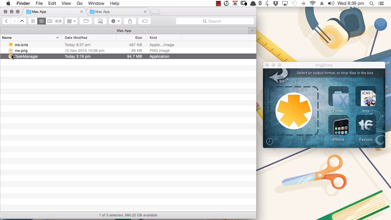Web App to Mac App With NW.js - Add a Custom Name and Icon