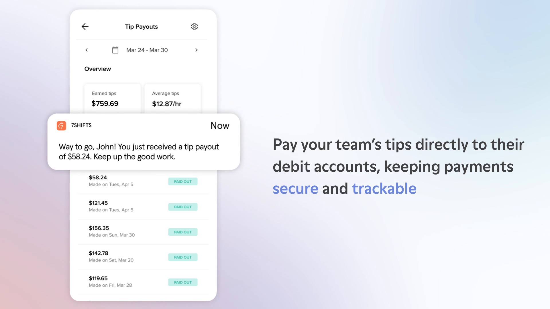 7shifts Launches New Tip Payouts Solution to Help Restaurants Boost ...