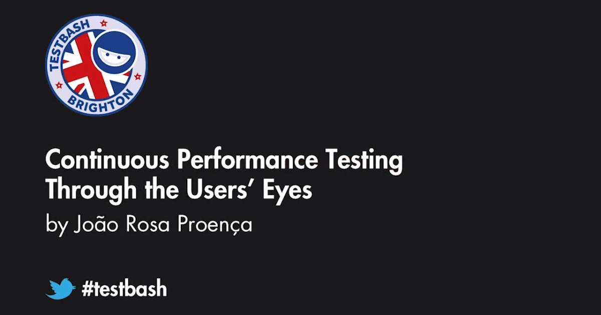 Continuous Performance Testing Through the | Ministry of Testing