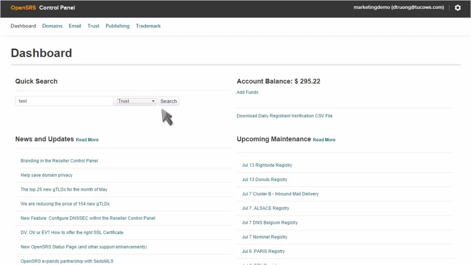 Video Tutorial & Webinar Library | OpenSRS