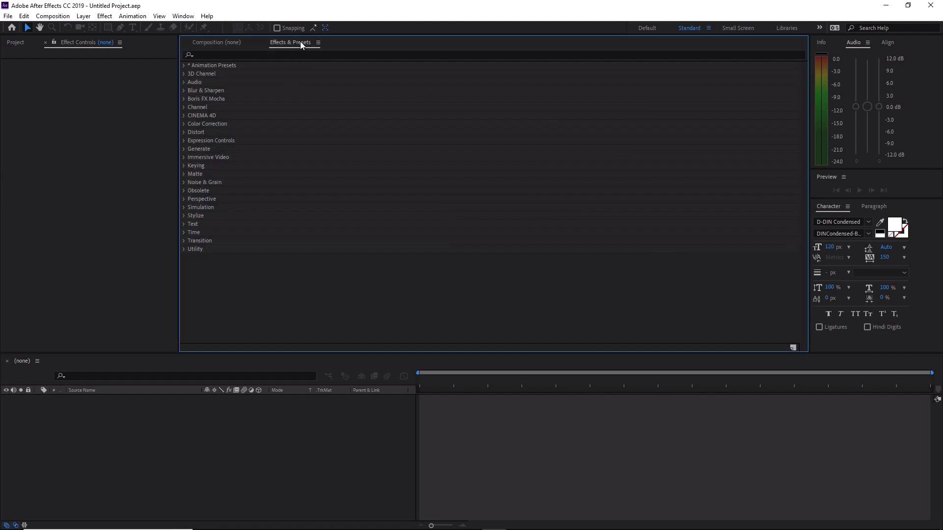 Create a Rain Scene With Envato Elements - Adobe After Effects Setup