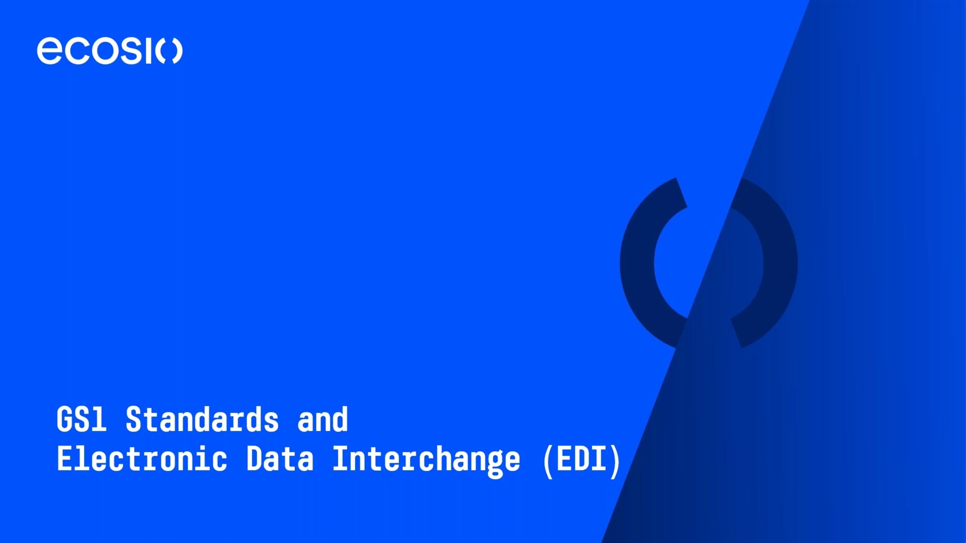 Webinar | GS1 Standards and Electronic Data Interchange (EDI ...