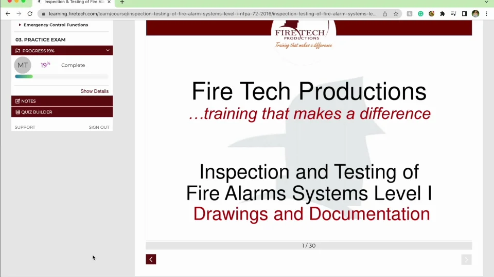 Fire Tech Productions a fire protection training company