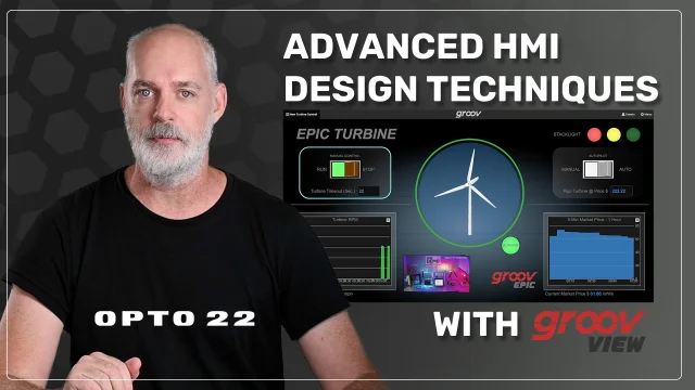 Opto22 - Video: Advanced HMI Design Techniques with groov View