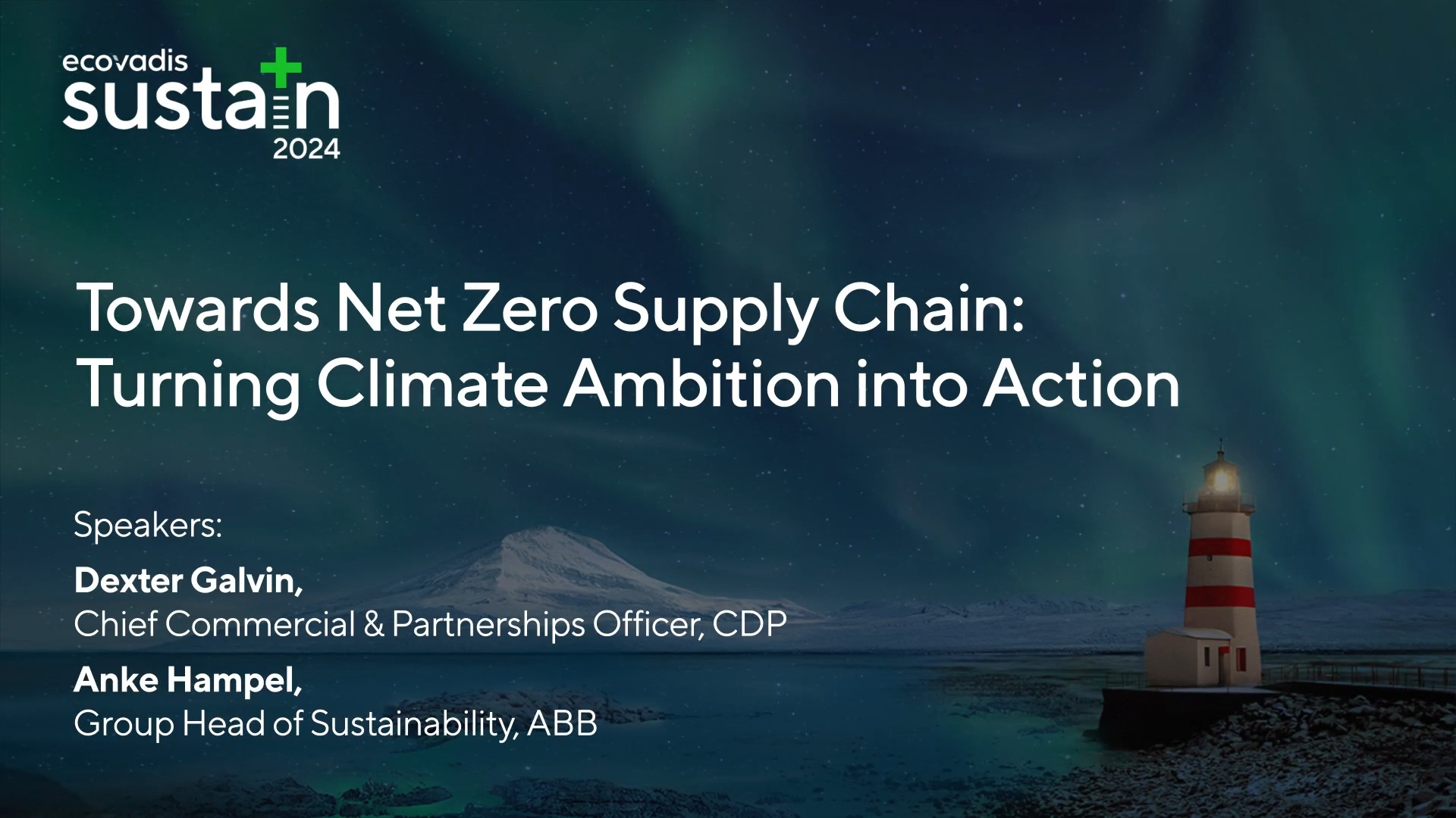 Towards Net Zero Supply Chain: Turning Climate Ambition into Action ...