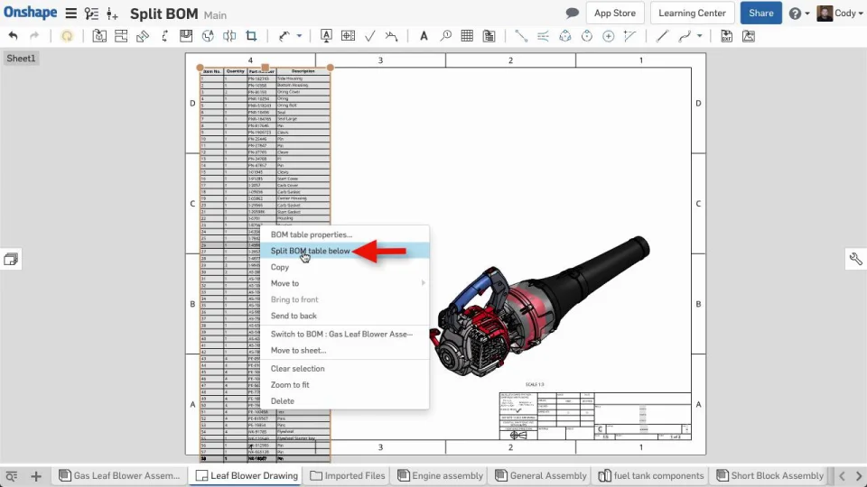 Tech Tip: Manipulating BOM Tables