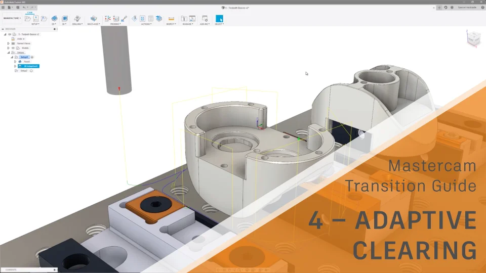 Fusion 360 Help Mastercam Transition Guide Adaptive Clearing Autodesk