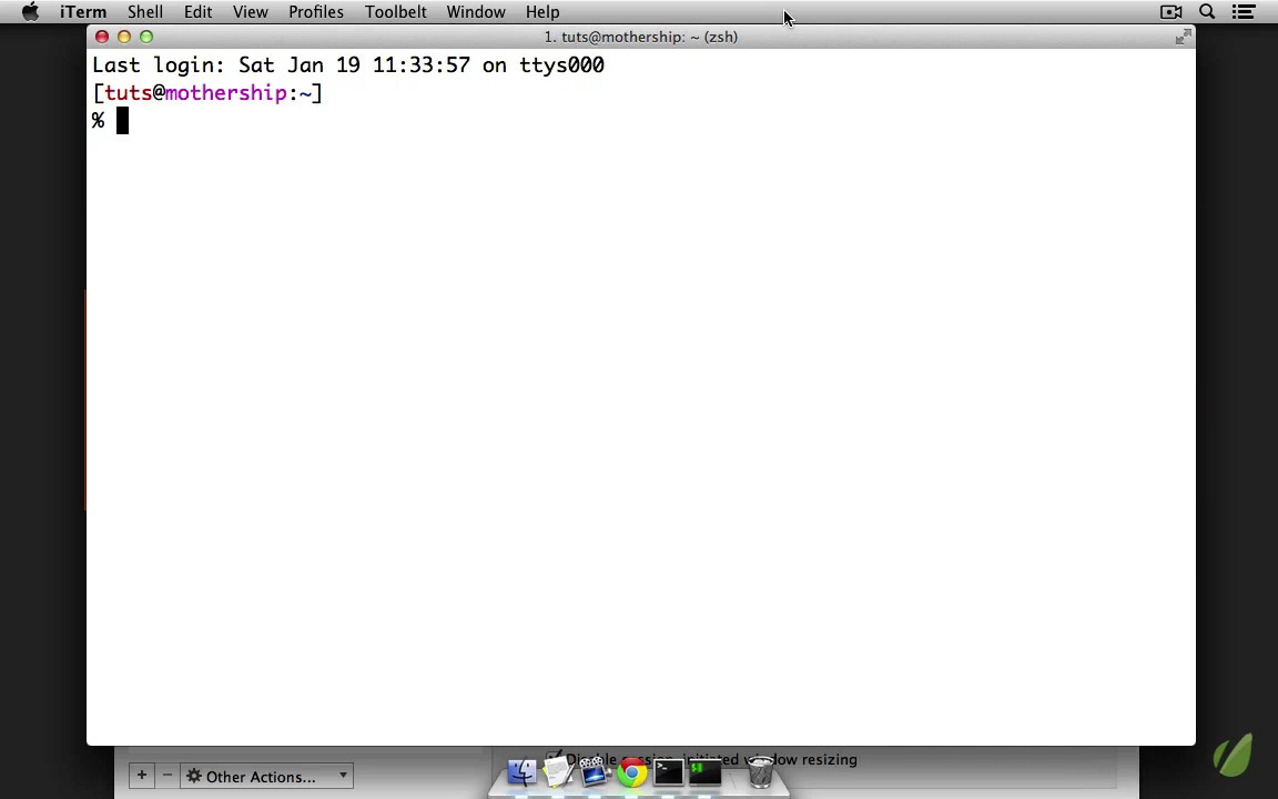 Advanced Command Line Techniques Iterm