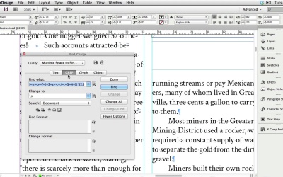 InDesign Fundamentals - Layout V - Text Cleanup