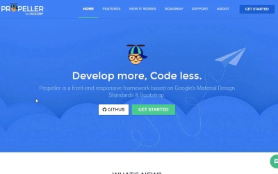 Propeller: Combining Bootstrap With Material Design - Material Design and Propeller