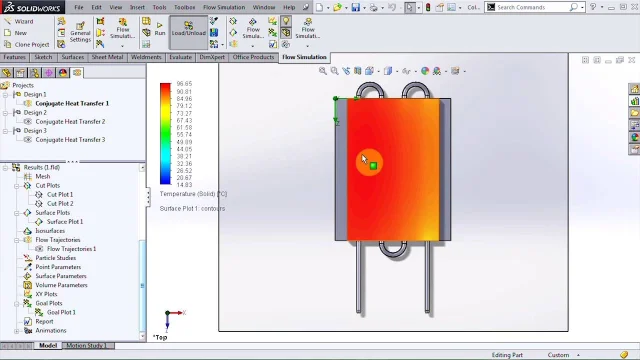 Tackle Your Heat Transfer Problems Head on with SOLIDWORKS Flow
