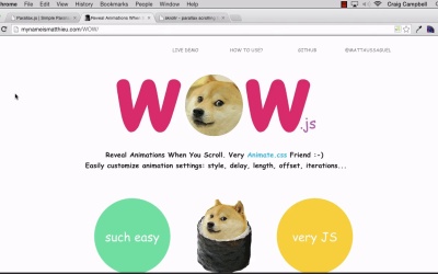 Scroll Events Made Easy - Frameworks for the Win