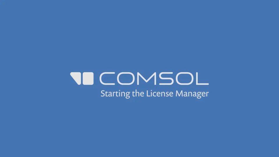 How to Start the COMSOL License Manager