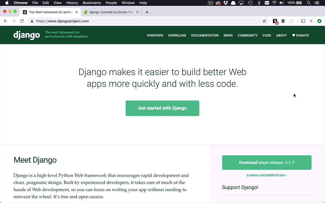 Getting Started With Django - Conclusion