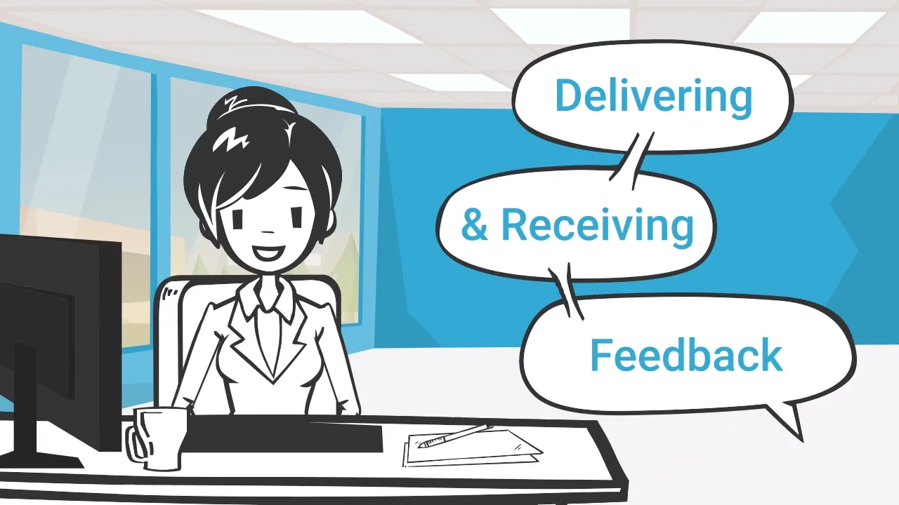 Receiving Feedback Cartoon