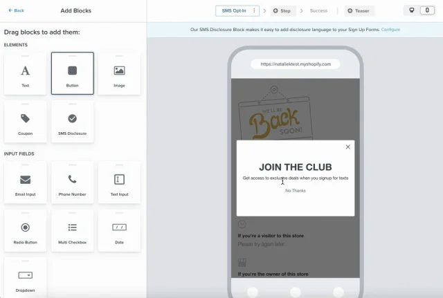 How to use dynamic blocks in forms | Klaviyo Help Center