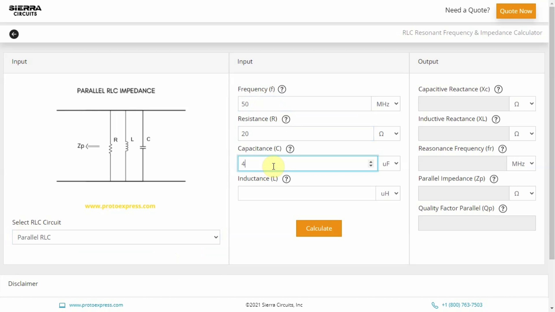 Resonant Frequency Of Parallel Rlc Circuit Calculator Wiring Draw