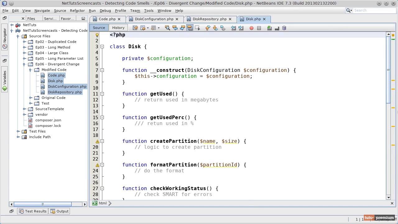 Detecting Code Smells - Divergent Change
