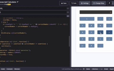 3 JavaScript Projects for Beginners - Finishing the Calculator