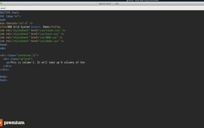 Using Grids in Web Design - Coding With the 960 Grid System