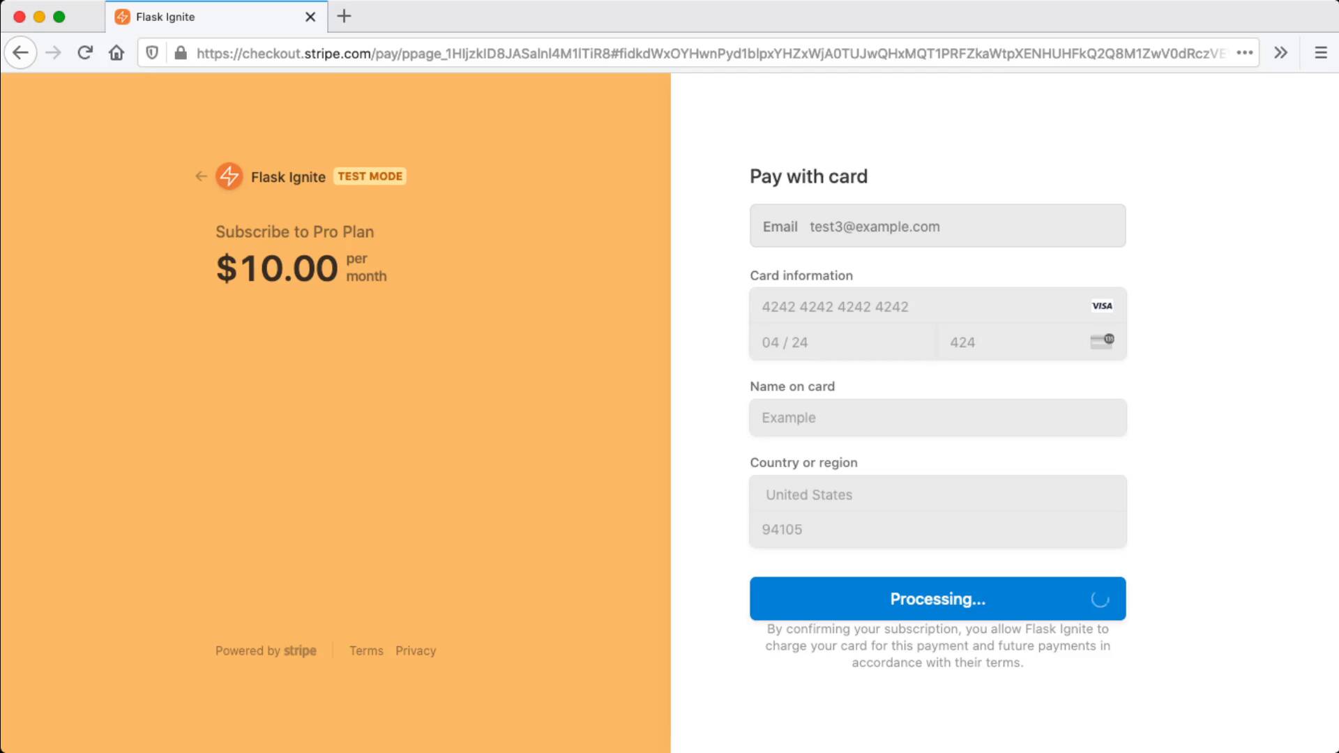 Ignite Demo - Fullstack Flask: Build a Complete SaaS App with Flask | newline