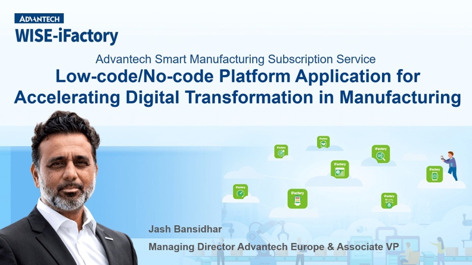 WISE-iFactory_1 Low-code/no-code platform application for accelerating digital transformation in ...