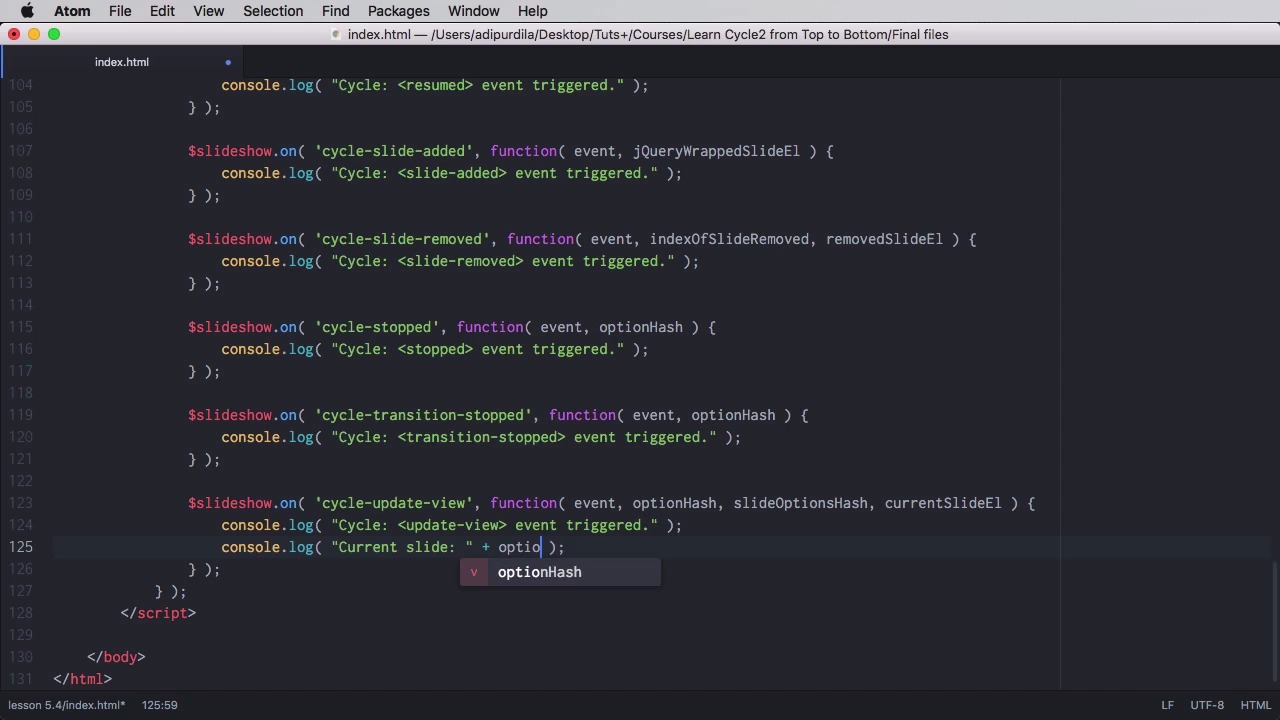 Learn Cycle2 for jQuery From Top to Bottom - Cycle States and Hash