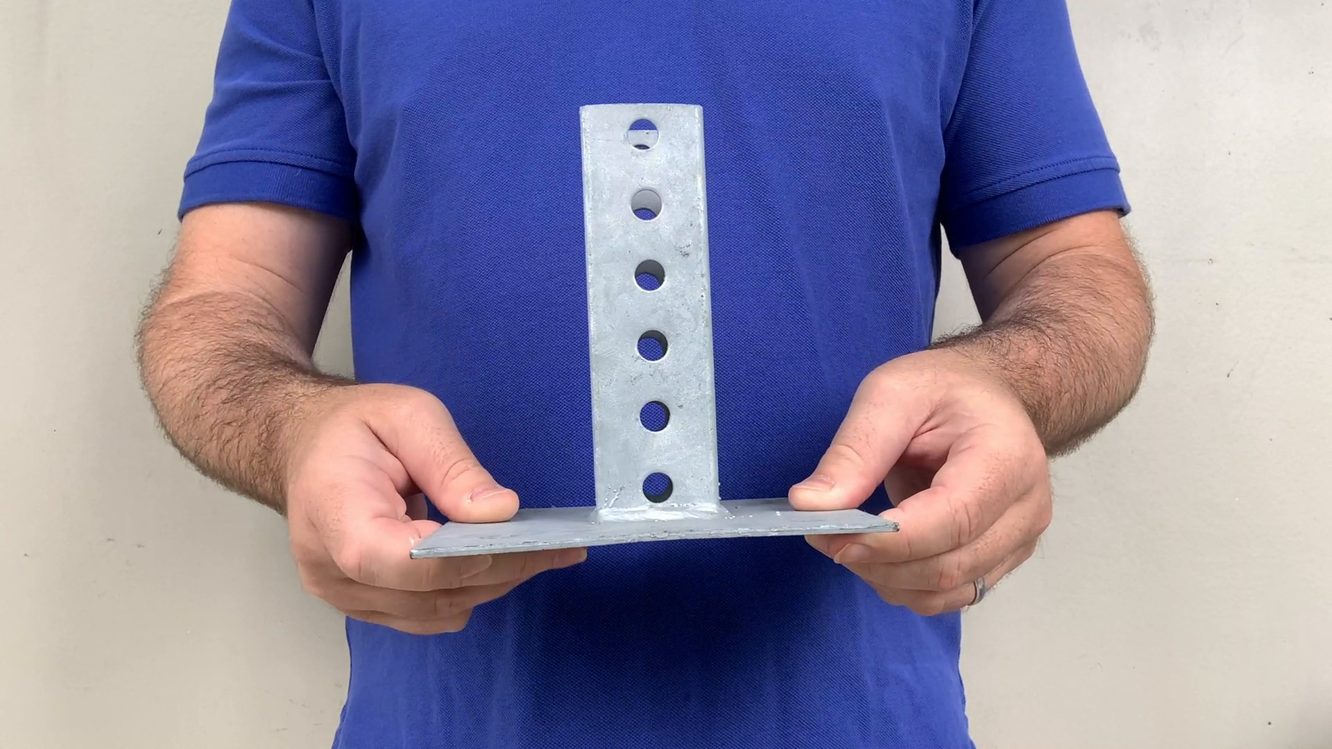 Economy Square Post Installation, 6ft - Choose Your Hardware - Nautral ...