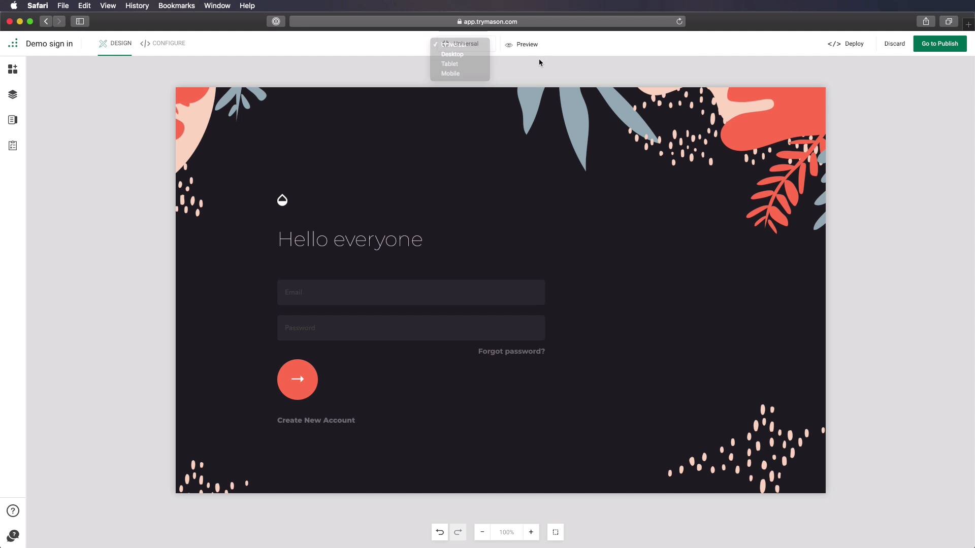 Introduction to Mason - Working With the Mason UI