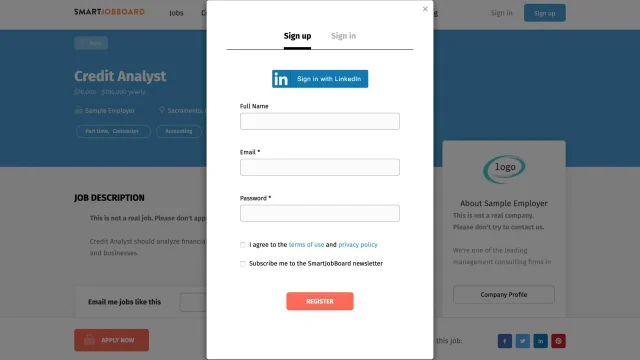Job board features | Smartjobboard