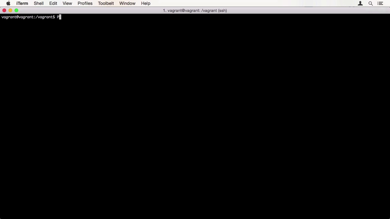 Easy Node.js Development Environment With Vagrant - Autostart the Node.js Application