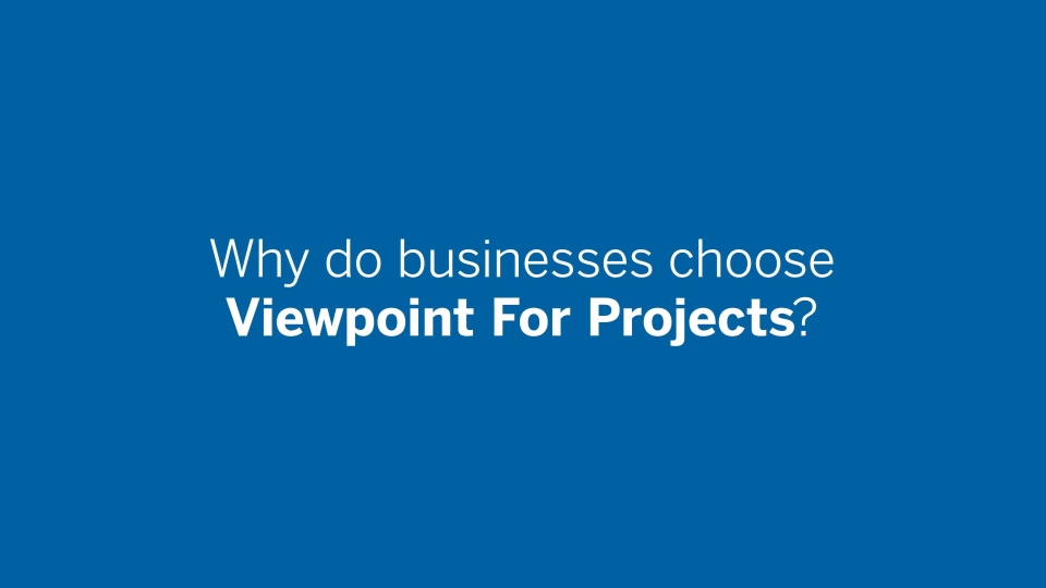 Viewpoint For Projects Pricing, Alternatives & More 2025 | Capterra