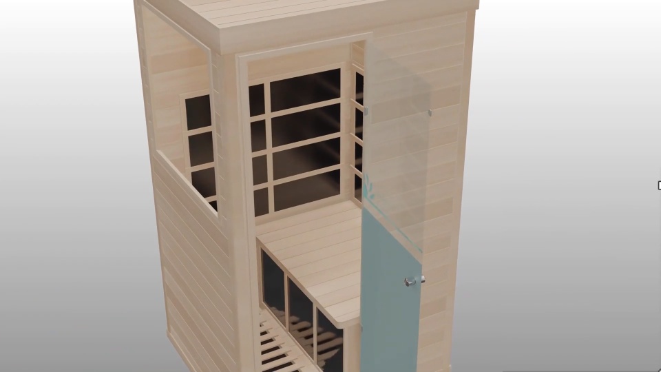 Evolve EHS Mini Infrared Sauna - Sun Stream Saunas