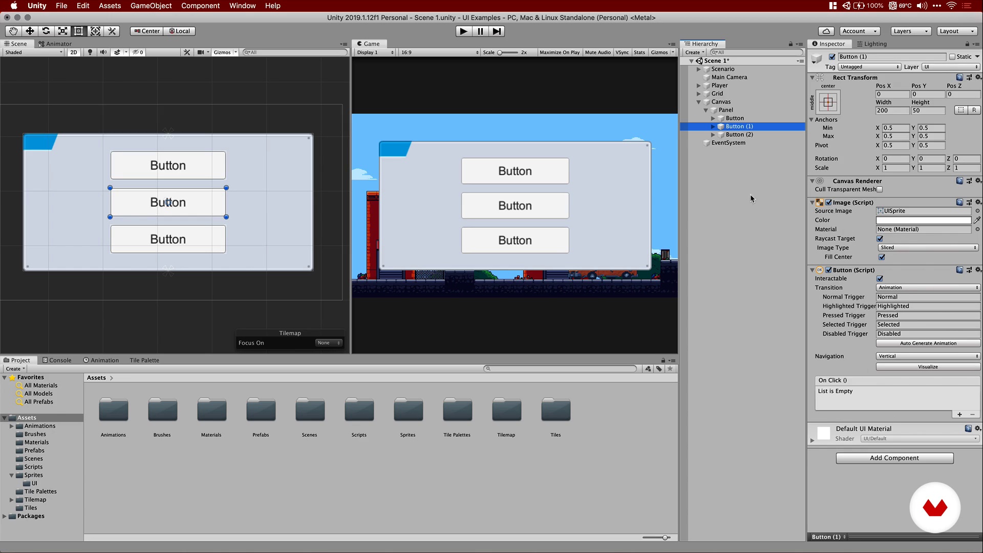 UI Events y Triggers | UI Events y Triggers |