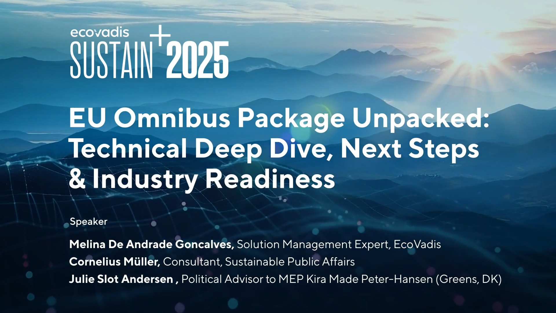 EU Omnibus Package Unpacked: Technical Deep Dive, Next Steps & Industry ...