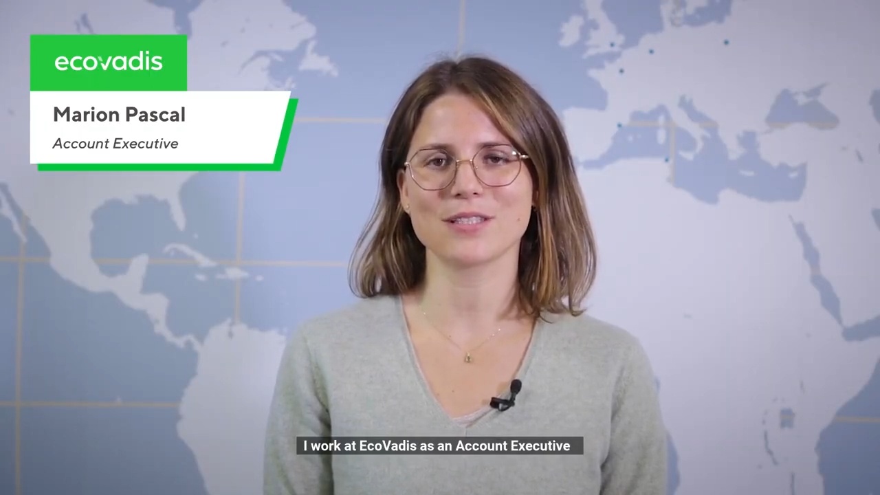 Marion Pascal, Account Executive at EcoVadis